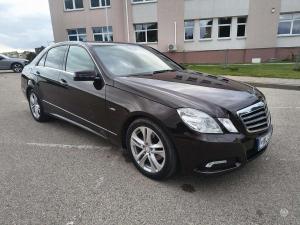 Brown Mercedes-Benz E 220 2010 in Utena, with an engine capacity of 2.14 L and mileage of 226 thousand km for 9299 €, photo  on AUTOMOTO.COM.LV