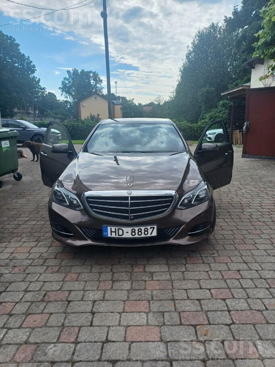 Brūns Mercedes-Benz E 220 2014 Rīga, ar dzinēja tilpumu 2.00 L un nobraukumu 97 tūkst. km par 23500 €, foto 1 vietnē AUTOMOTO.COM.LV