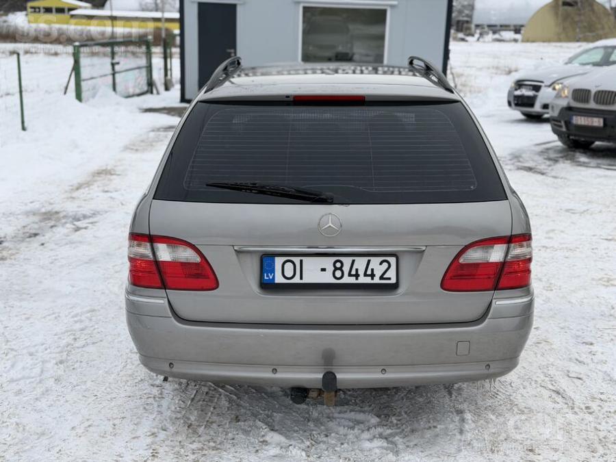 Brown Mercedes-Benz E 220 2004 in Ogre, with an engine capacity of 2.20 L and mileage of 248 thousand km for 3900 €, photo 11 on AUTOMOTO.COM.LV