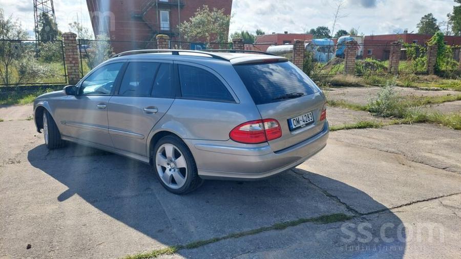 Коричневый Мерседес E 220 2005 в Даугавпилс, объемом двигателя 2.20 л и пробегом 484 тыс. км за 1650 €, фото 4 на AUTOMOTO.COM.LV