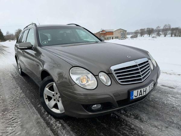 Brown Mercedes-Benz E 220 2006 in Prienai, with an engine capacity of 2.20 L and mileage of 362 thousand km for 2500 €, photo 1 on AUTOMOTO.COM.LV