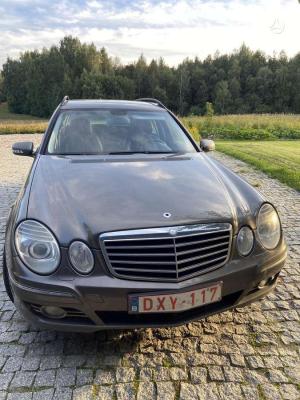 Brown Mercedes-Benz E 220 2007 in Trakai, with an engine capacity of 2.15 L and mileage of 384 thousand km for 4400 €, photo  on AUTOMOTO.COM.LV