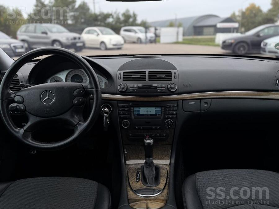 Brūns Mercedes-Benz E 220 2007 Ogre, ar dzinēja tilpumu 2.10 L un nobraukumu 319 tūkst. km par 4250 €, foto 12 vietnē AUTOMOTO.COM.LV