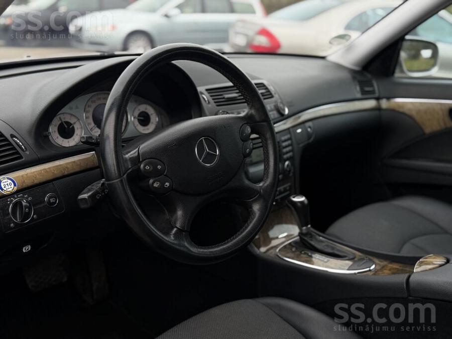 Brūns Mercedes-Benz E 220 2007 Ogre, ar dzinēja tilpumu 2.10 L un nobraukumu 319 tūkst. km par 4250 €, foto 17 vietnē AUTOMOTO.COM.LV