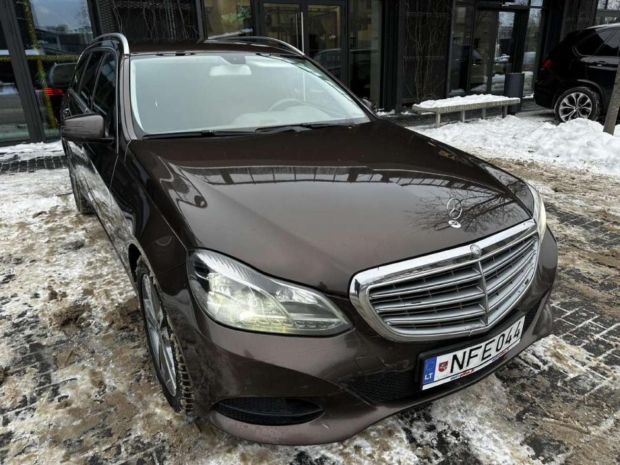 Brūns Mercedes-Benz E 220 2015 Viļņa, ar dzinēja tilpumu 2.14 L un nobraukumu 297 tūkst. km par 4250 €, foto 3 vietnē AUTOMOTO.COM.LV