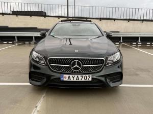 Green Mercedes-Benz E 220 2017 in Vilnius, with an engine capacity of 1.95 L and mileage of 214 thousand km for 28000 €, photo 4 on AUTOMOTO.COM.LV