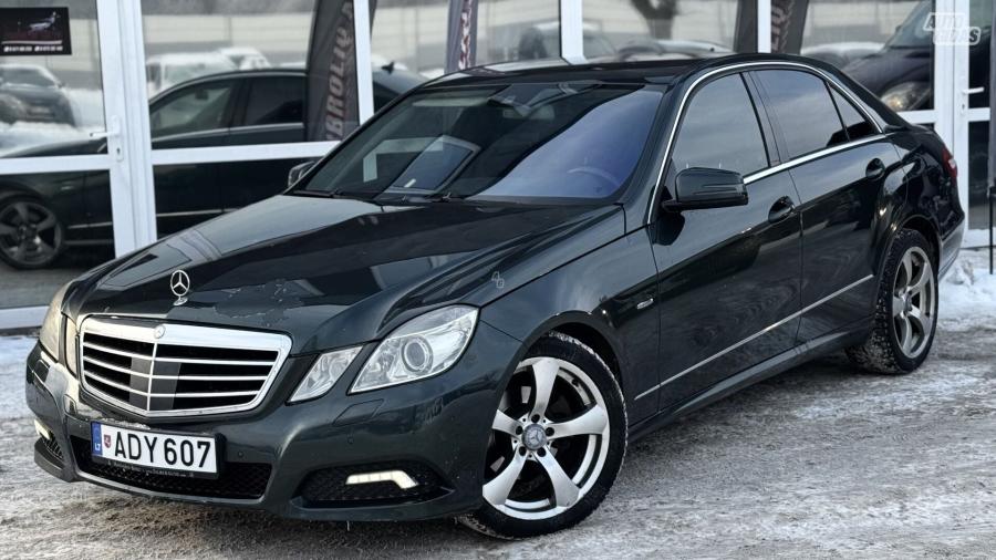 Zaļš Mercedes-Benz E 220 2009 Radviliškis, ar dzinēja tilpumu 2.10 L un nobraukumu 559 tūkst. km par 4150 €, foto 1 vietnē AUTOMOTO.COM.LV