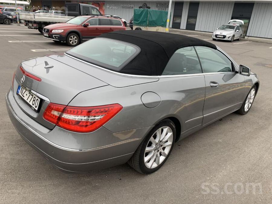 Grey Mercedes-Benz E 220 2011 in Riga, with an engine capacity of 2.10 L and mileage of 251 thousand km for 10000 €, photo 6 on AUTOMOTO.COM.LV