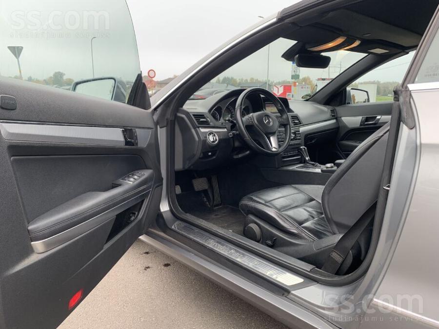 Grey Mercedes-Benz E 220 2011 in Riga, with an engine capacity of 2.10 L and mileage of 251 thousand km for 10000 €, photo 10 on AUTOMOTO.COM.LV