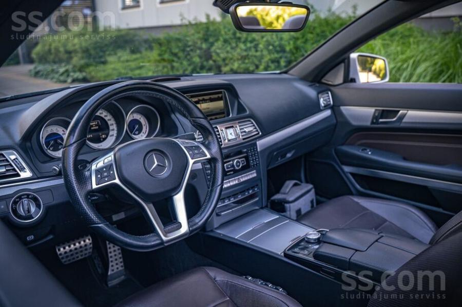 Grey Mercedes-Benz E 220 2013 in Riga, with an engine capacity of 2.20 L and mileage of 0 thousand km for 16990 €, photo 10 on AUTOMOTO.COM.LV