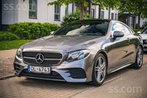 Pelēks Mercedes-Benz E 220 2017 Rīga, ar dzinēja tilpumu 2.00 L un nobraukumu 0 tūkst. km par 24990 €, foto  vietnē AUTOMOTO.COM.LV
