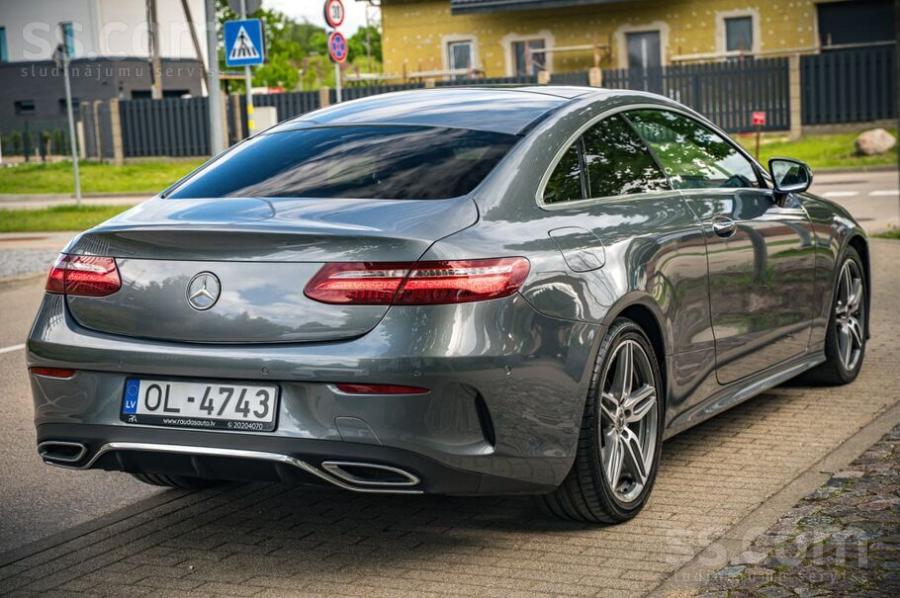Pelēks Mercedes-Benz E 220 2017 Rīga, ar dzinēja tilpumu 2.00 L un nobraukumu 0 tūkst. km par 24990 €, foto 5 vietnē AUTOMOTO.COM.LV