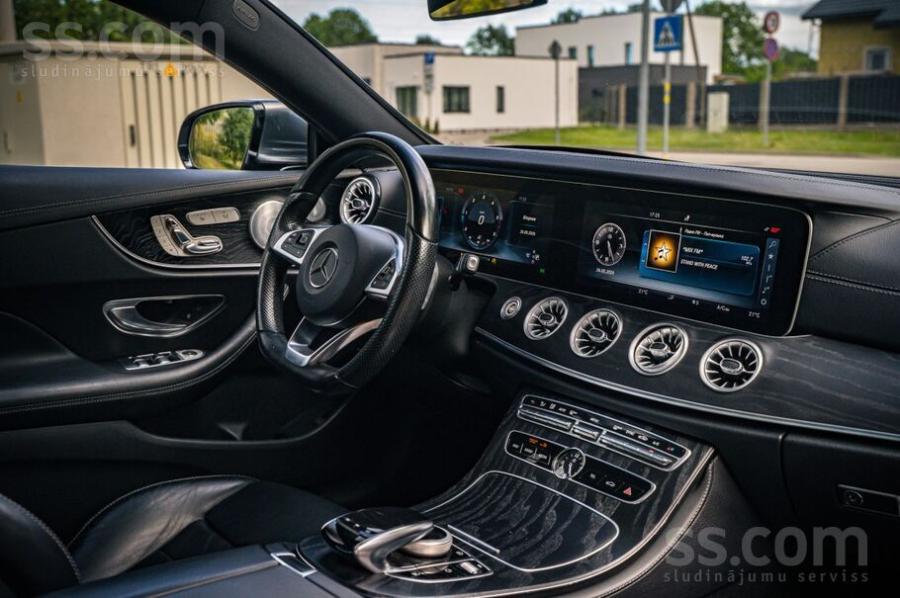 Pelēks Mercedes-Benz E 220 2017 Rīga, ar dzinēja tilpumu 2.00 L un nobraukumu 0 tūkst. km par 24990 €, foto 8 vietnē AUTOMOTO.COM.LV