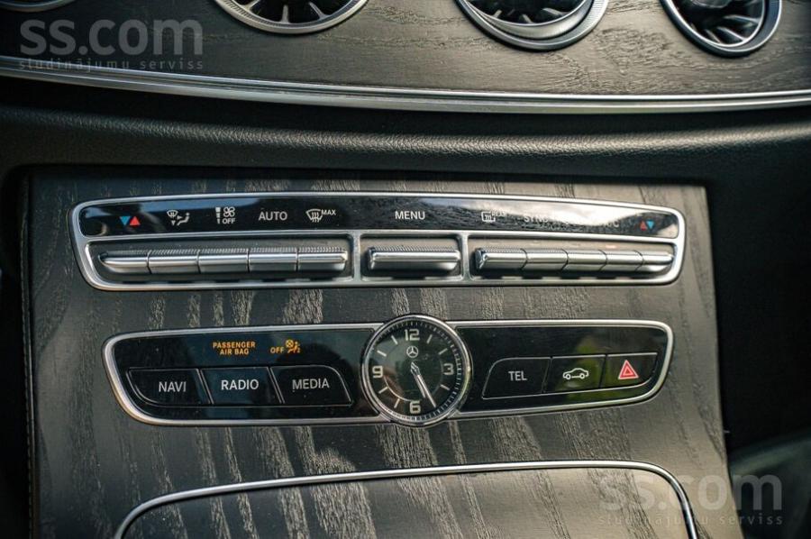 Pelēks Mercedes-Benz E 220 2017 Rīga, ar dzinēja tilpumu 2.00 L un nobraukumu 0 tūkst. km par 24990 €, foto 19 vietnē AUTOMOTO.COM.LV