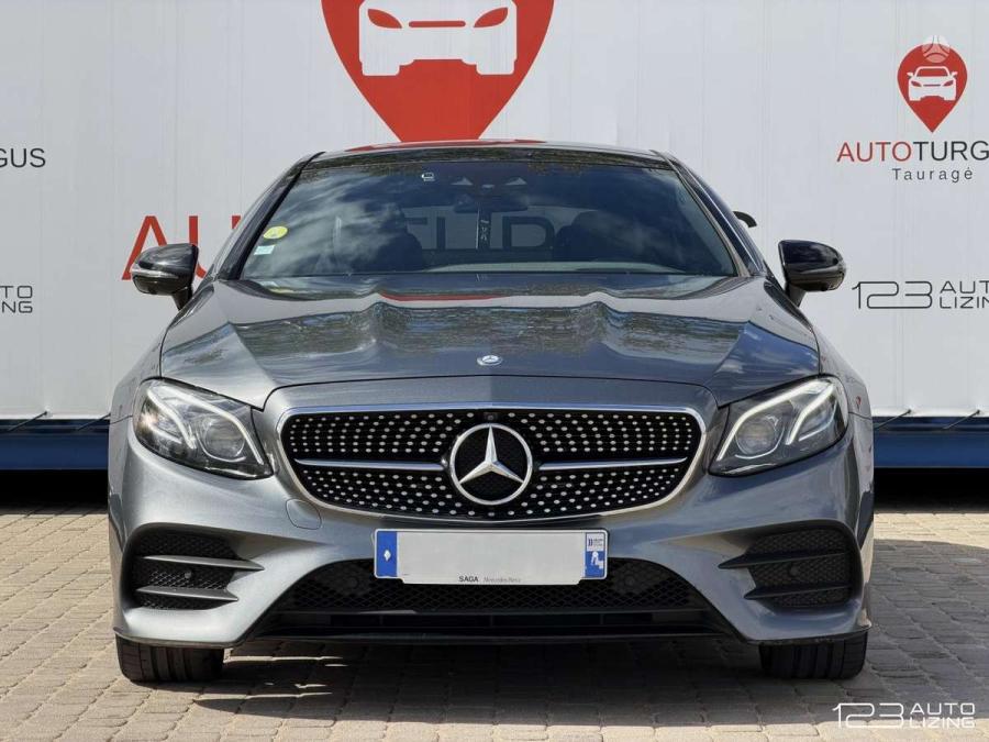 Grey Mercedes-Benz E 220 2017 in Taurage, with an engine capacity of 2.00 L and mileage of 209 thousand km for 22300 €, photo 6 on AUTOMOTO.COM.LV