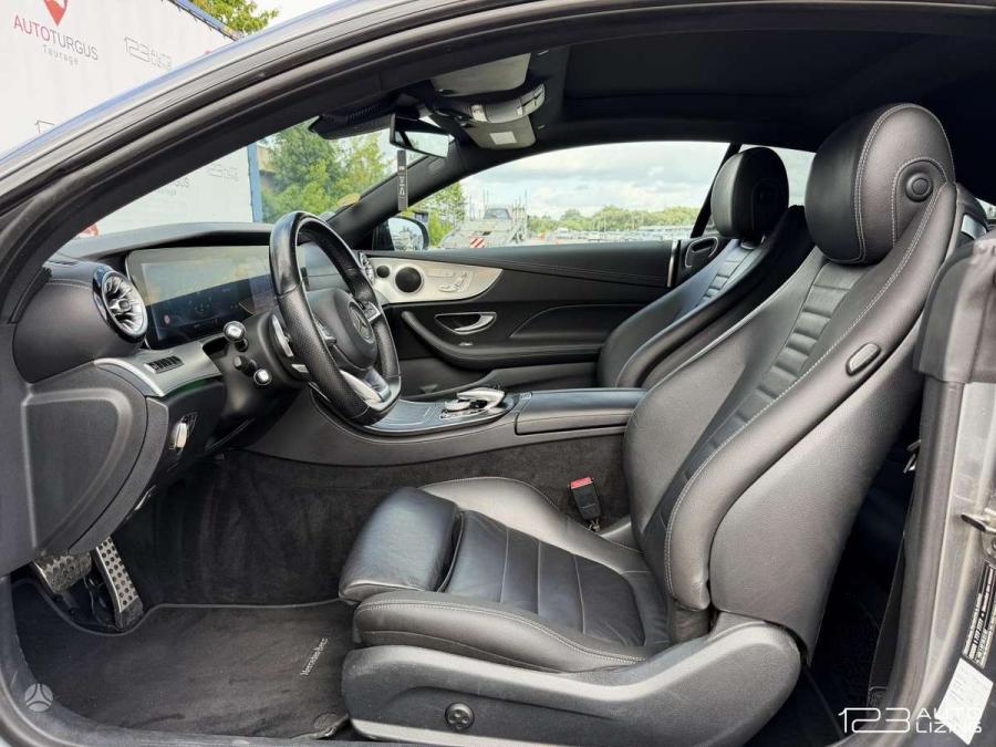 Grey Mercedes-Benz E 220 2017 in Taurage, with an engine capacity of 2.00 L and mileage of 209 thousand km for 22300 €, photo 14 on AUTOMOTO.COM.LV