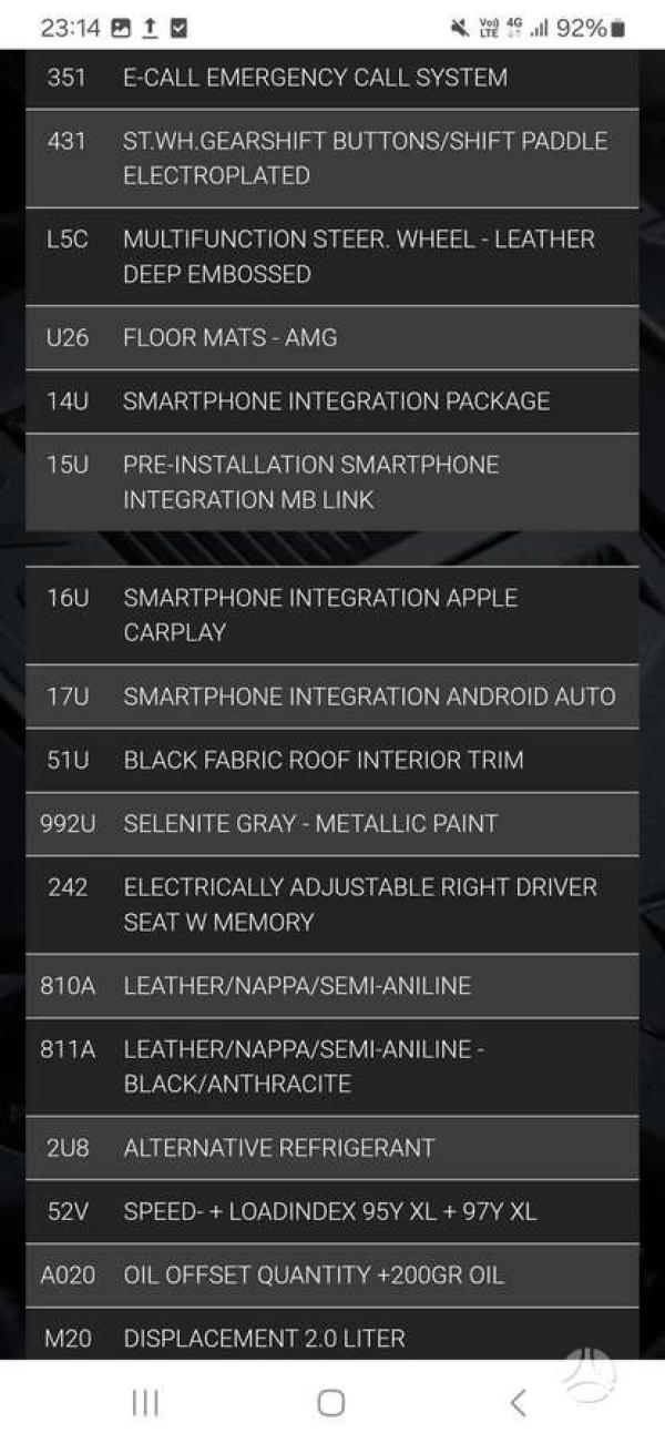 Pelēks Mercedes-Benz E 220 2018 Tauragė, ar dzinēja tilpumu 2.00 L un nobraukumu 86 tūkst. km par 13500 €, foto 11 vietnē AUTOMOTO.COM.LV