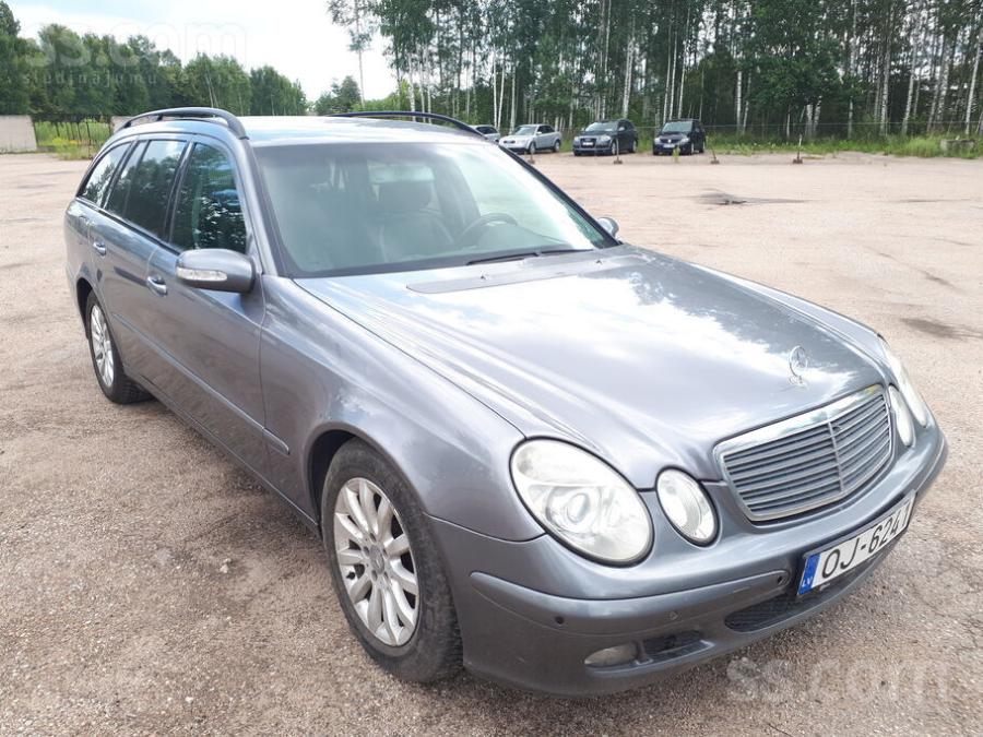 Серый Мерседес E 220 2006 в Даугавпилс, объемом двигателя 2.20 л и пробегом 326 тыс. км за 3200 €, фото 3 на AUTOMOTO.COM.LV