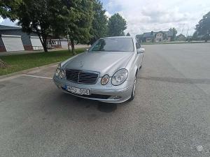 Grey Mercedes-Benz E 220 2002 in Skuodas, with an engine capacity of 2.15 L and mileage of 316 thousand km for 1550 €, photo  on AUTOMOTO.COM.LV