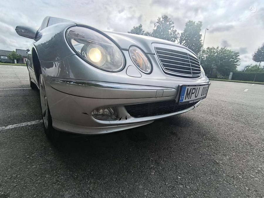 Серый Мерседес E 220 2002 в Скуодас, объемом двигателя 2.15 л и пробегом 316 тыс. км за 1550 €, фото 13 на AUTOMOTO.COM.LV