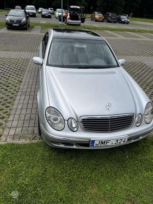 Серый Мерседес E 220 2002 в Каунас, объемом двигателя 2.15 л и пробегом 375 тыс. км за 1550 €, фото 10 на AUTOMOTO.COM.LV