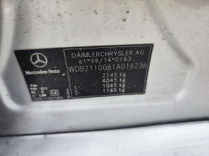 Серый Мерседес E 220 2002 в Каунас, объемом двигателя 2.15 л и пробегом 339 тыс. км за 1800 €, фото 16 на AUTOMOTO.COM.LV
