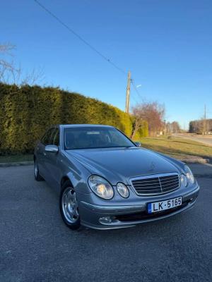 Серый Мерседес E 220 2003 в Рига, объемом двигателя 2.20 л и пробегом 435 тыс. км за 2300 €, фото 3 на AUTOMOTO.COM.LV