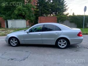 Pelēks Mercedes-Benz E 220 2003 Rīga, ar dzinēja tilpumu 2.20 L un nobraukumu 262 tūkst. km par 1250 €, foto 13 vietnē AUTOMOTO.COM.LV