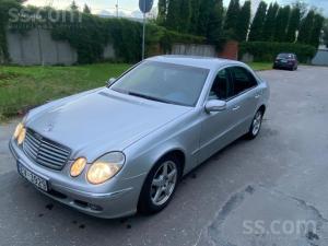 Pelēks Mercedes-Benz E 220 2003 Rīga, ar dzinēja tilpumu 2.20 L un nobraukumu 262 tūkst. km par 1250 €, foto 14 vietnē AUTOMOTO.COM.LV