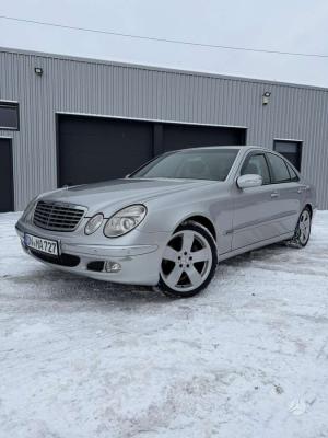 Grey Mercedes-Benz E 220 2004 in Kaunas, with an engine capacity of 2.15 L and mileage of 274 thousand km for 4200 €, photo  on AUTOMOTO.COM.LV