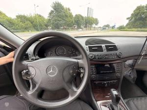 Grey Mercedes-Benz E 220 2004 in Klaipeda, with an engine capacity of 2.15 L and mileage of 264 thousand km for 2780 €, photo 16 on AUTOMOTO.COM.LV