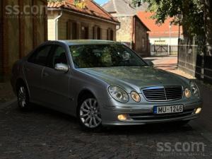 Grey Mercedes-Benz E 220 2004 in Cesis, with an engine capacity of 2.20 L and mileage of 396 thousand km for 2990 €, photo  on AUTOMOTO.COM.LV