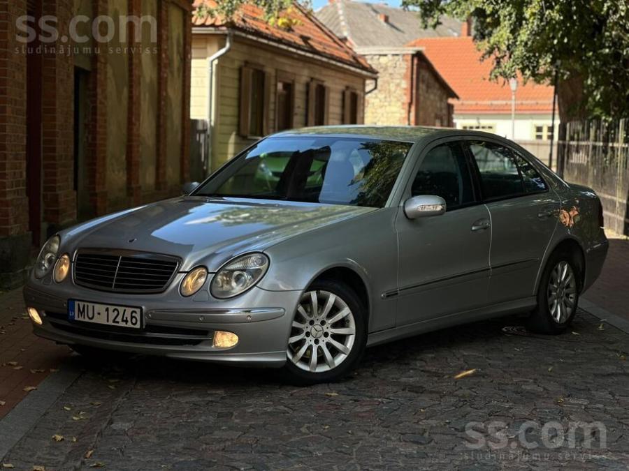Pelēks Mercedes-Benz E 220 2004 Cēsis, ar dzinēja tilpumu 2.20 L un nobraukumu 396 tūkst. km par 2990 €, foto 4 vietnē AUTOMOTO.COM.LV