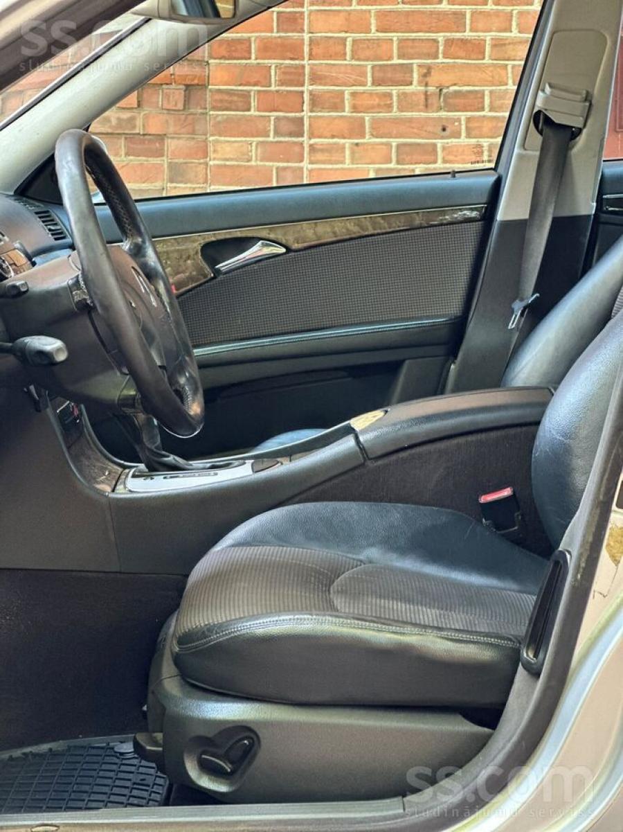 Pelēks Mercedes-Benz E 220 2004 Cēsis, ar dzinēja tilpumu 2.20 L un nobraukumu 396 tūkst. km par 2990 €, foto 15 vietnē AUTOMOTO.COM.LV