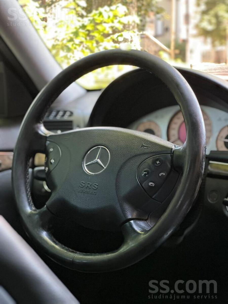 Pelēks Mercedes-Benz E 220 2004 Cēsis, ar dzinēja tilpumu 2.20 L un nobraukumu 396 tūkst. km par 2990 €, foto 18 vietnē AUTOMOTO.COM.LV