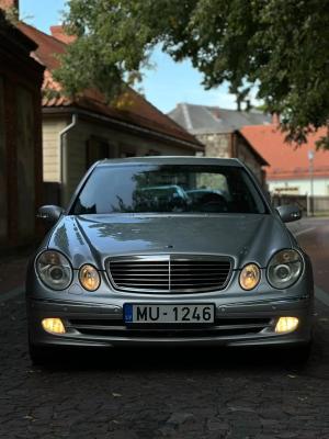 Серый Мерседес E 220 2004 в Цесис, объемом двигателя 2.20 л и пробегом 396 тыс. км за 2990 €, фото 6 на AUTOMOTO.COM.LV