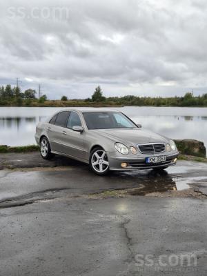 Grey Mercedes-Benz E 220 2004 in Jurmala, with an engine capacity of 2.20 L and mileage of 400 thousand km for 2499 €, photo  on AUTOMOTO.COM.LV