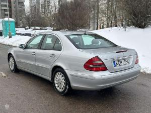 Grey Mercedes-Benz E 220 2005 in Vilnius, with an engine capacity of 2.20 L and mileage of 359 thousand km for 1250 €, photo 6 on AUTOMOTO.COM.LV