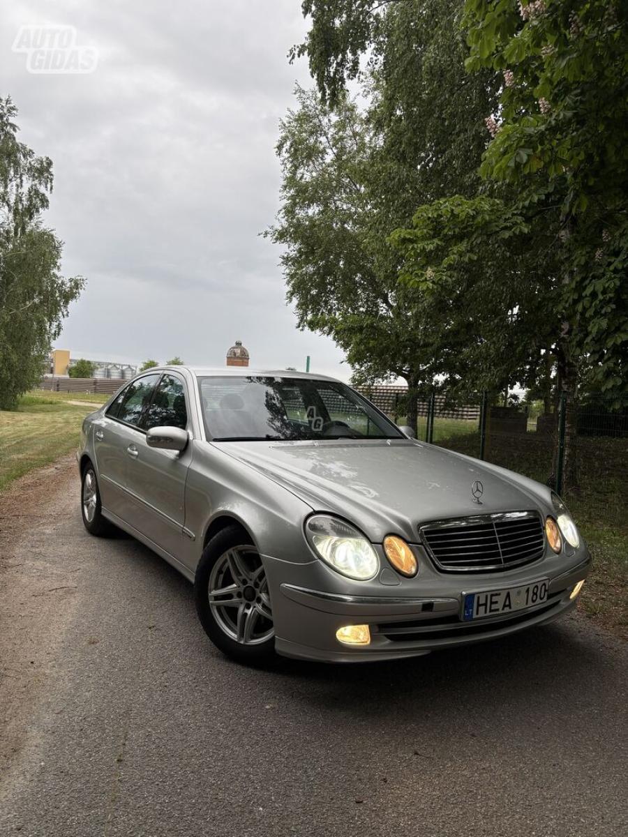 Pelēks Mercedes-Benz E 220 2005 Joniškis, ar dzinēja tilpumu 2.20 L un nobraukumu 399 tūkst. km par 1850 €, foto 1 vietnē AUTOMOTO.COM.LV