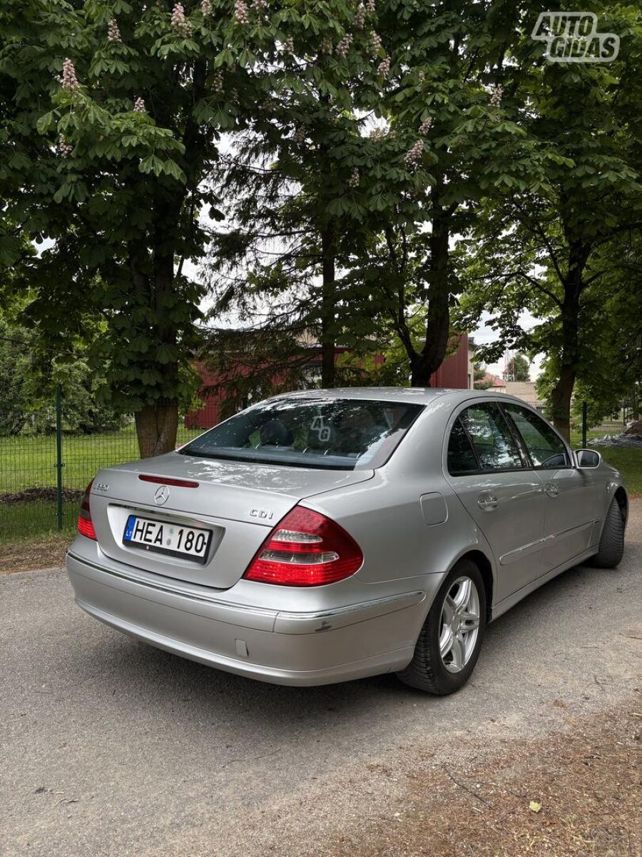 Pelēks Mercedes-Benz E 220 2005 Joniškis, ar dzinēja tilpumu 2.20 L un nobraukumu 399 tūkst. km par 1850 €, foto 6 vietnē AUTOMOTO.COM.LV