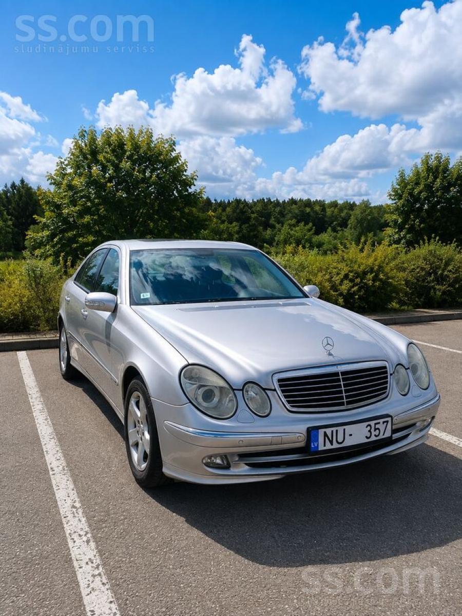 Серый Мерседес E 220 2005 в Огре, объемом двигателя 2.20 л и пробегом 339 тыс. км за 2000 €, фото 1 на AUTOMOTO.COM.LV