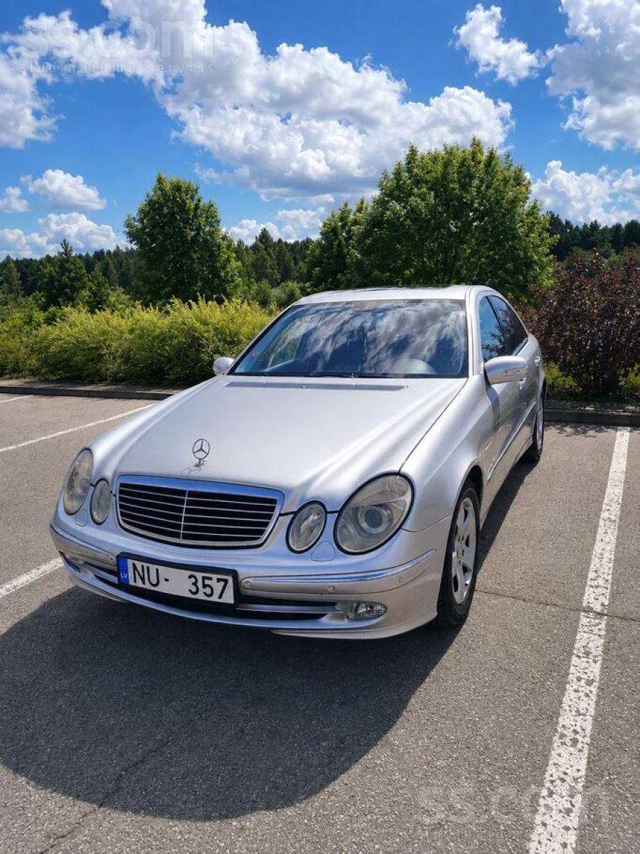 Серый Мерседес E 220 2005 в Огре, объемом двигателя 2.20 л и пробегом 339 тыс. км за 2000 €, фото 3 на AUTOMOTO.COM.LV