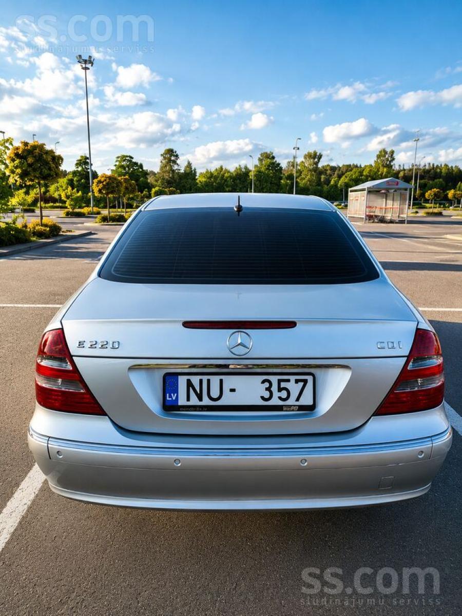 Серый Мерседес E 220 2005 в Огре, объемом двигателя 2.20 л и пробегом 339 тыс. км за 2000 €, фото 7 на AUTOMOTO.COM.LV