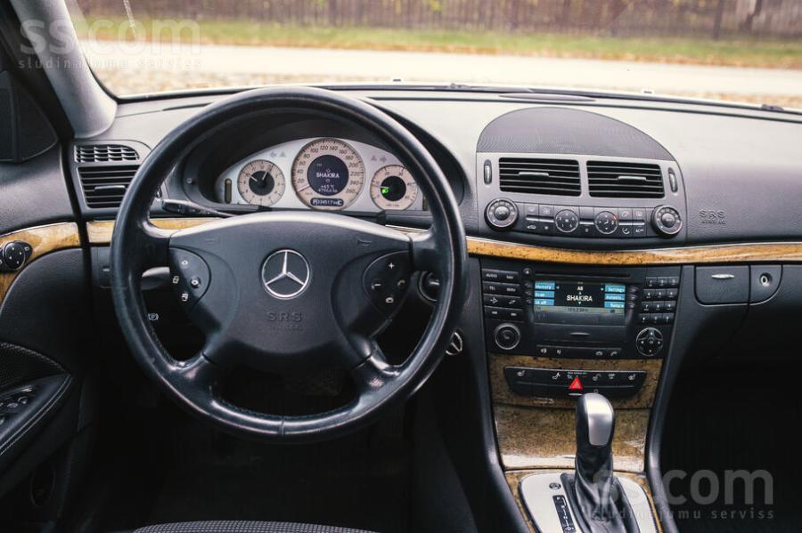 Серый Мерседес E 220 2005 в Огре, объемом двигателя 2.20 л и пробегом 339 тыс. км за 2000 €, фото 9 на AUTOMOTO.COM.LV