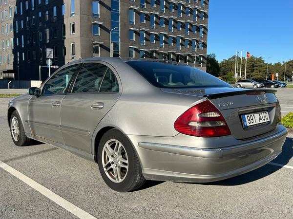 Pelēks Mercedes-Benz E 220 2005 Tallina, ar dzinēja tilpumu 2.10 L un nobraukumu 280 tūkst. km par 2690 €, foto 7 vietnē AUTOMOTO.COM.LV
