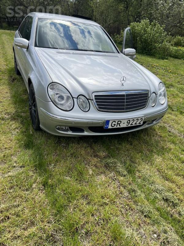 Серый Мерседес E 220 2005 в Мадона, объемом двигателя 2.20 л и пробегом 287 тыс. км за 2500 €, фото 1 на AUTOMOTO.COM.LV