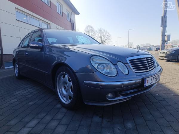 Grey Mercedes-Benz E 220 2006 in Kretinga, with an engine capacity of 2.20 L and mileage of 512 thousand km for 2700 €, photo 3 on AUTOMOTO.COM.LV