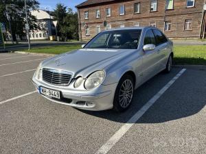 Grey Mercedes-Benz E 220 2006 in Riga, with an engine capacity of 2.20 L and mileage of 377 thousand km for 1500 €, photo 7 on AUTOMOTO.COM.LV