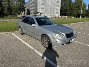 Grey Mercedes-Benz E 220 2006 in Riga, with an engine capacity of 2.20 L and mileage of 377 thousand km for 1500 €, photo 8 on AUTOMOTO.COM.LV