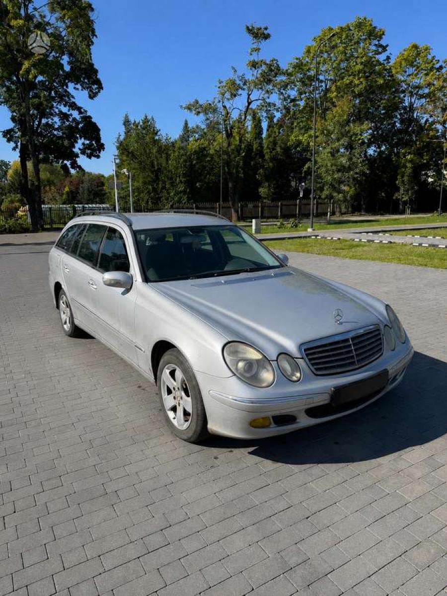 Pelēks Mercedes-Benz E 220 2006 Kauņa, ar dzinēja tilpumu 2.15 L un nobraukumu 3 tūkst. km par 1399 €, foto 3 vietnē AUTOMOTO.COM.LV